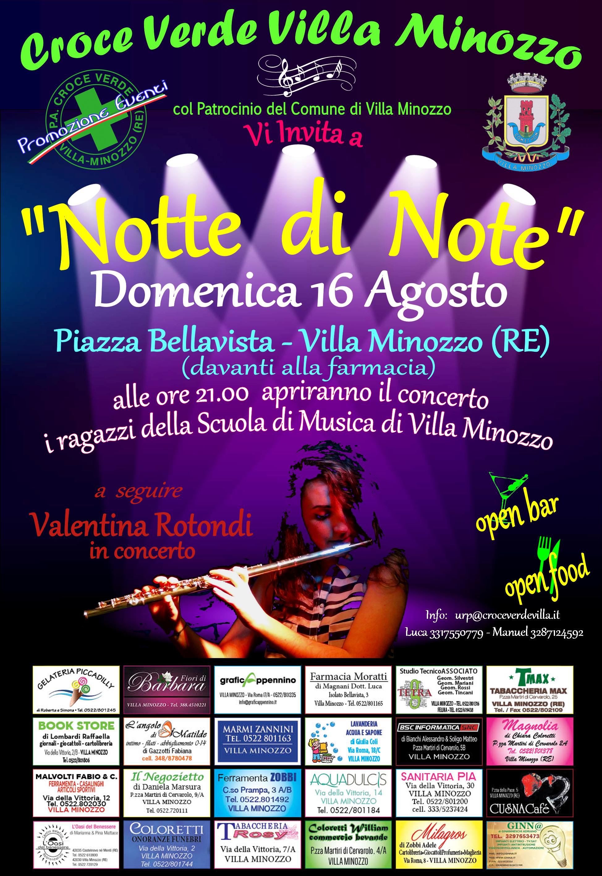 NOTTE di NOTE - P.A. Croce Verde Villa Minozzo | P.A. Croce Verde Villa ...